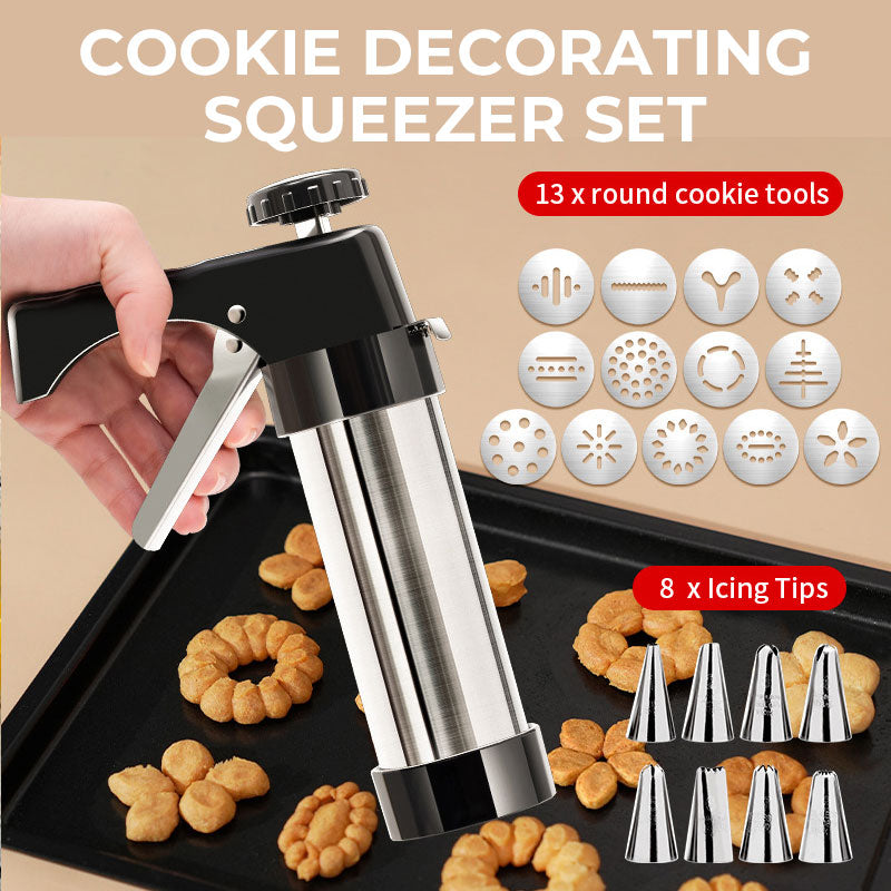 Plätzchendekoration Squeezer Set – Personlichkeiten